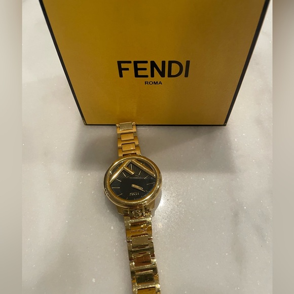 Fendi | Accessories | 0 Authentic Fendi Gold Watch | Poshmark